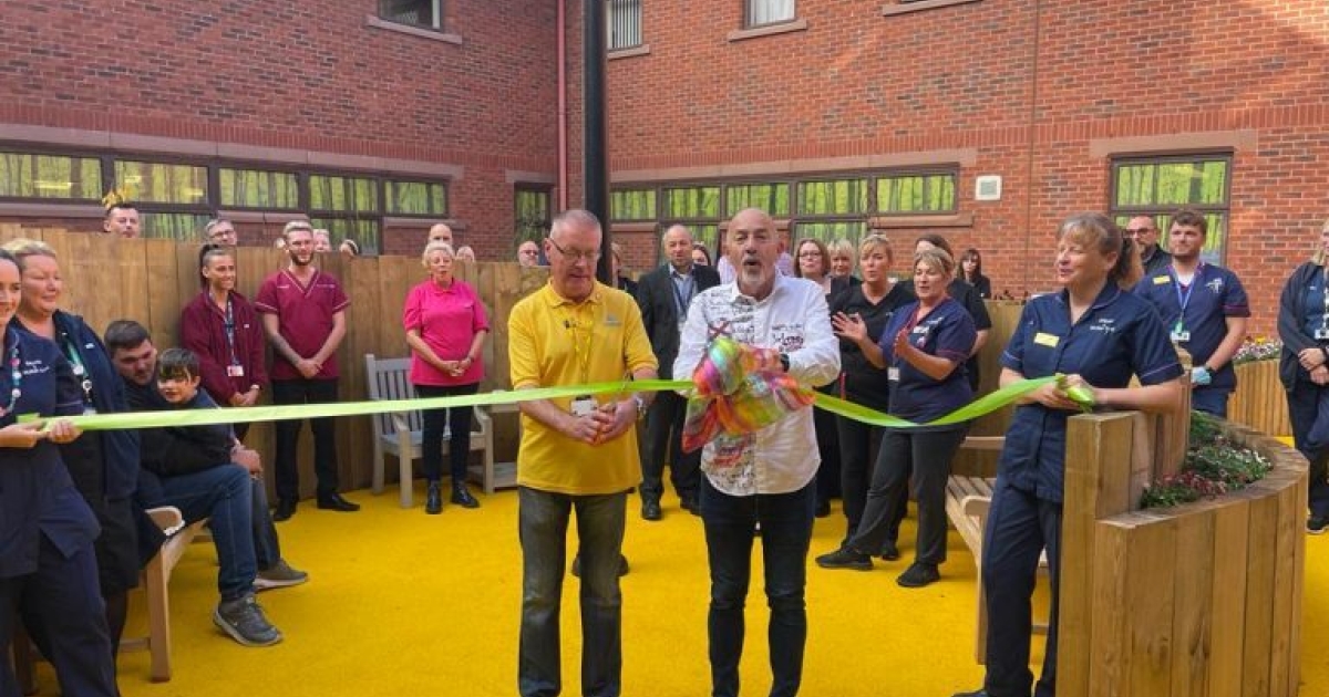 Quantil supports local hopital Wellbeing garden | Quantil